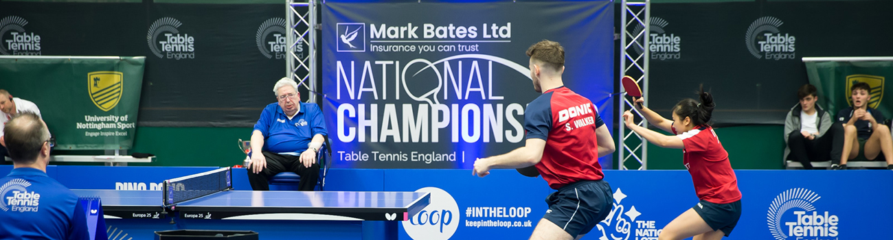 Mark Bates Ltd National Championships - Table Tennis England
