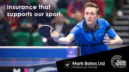 Mark Bates Ltd insurance - Table Tennis England