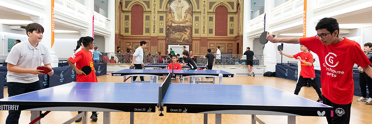 London schools championships - Table Tennis England