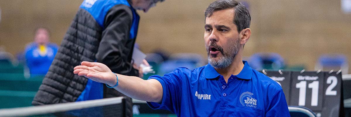 Officiating courses - Table Tennis England
