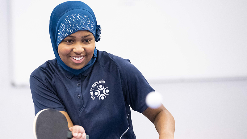 Clothing rule change helps female players - Table Tennis England