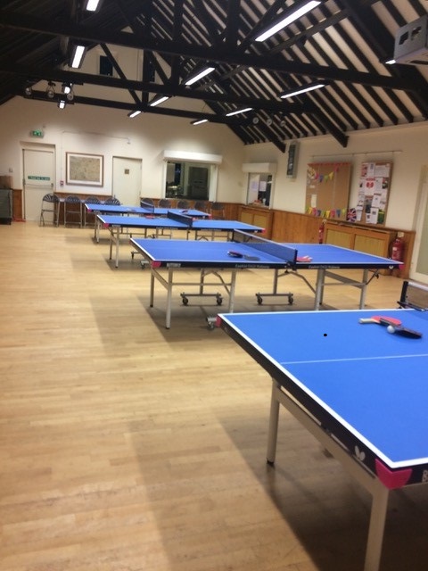 Hale Village Hall - Table Tennis England