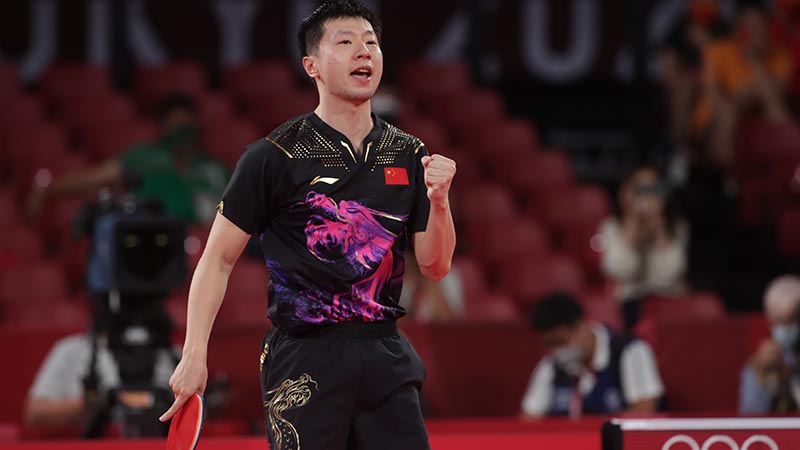 Ma Long completes golden double - Table Tennis England