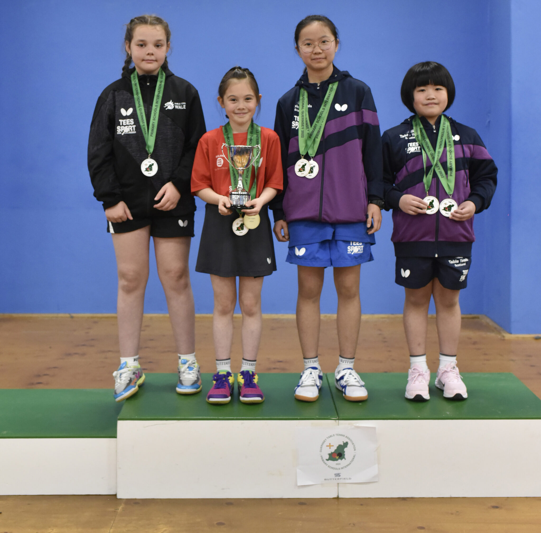 Golden girls lead the way for England - Table Tennis England