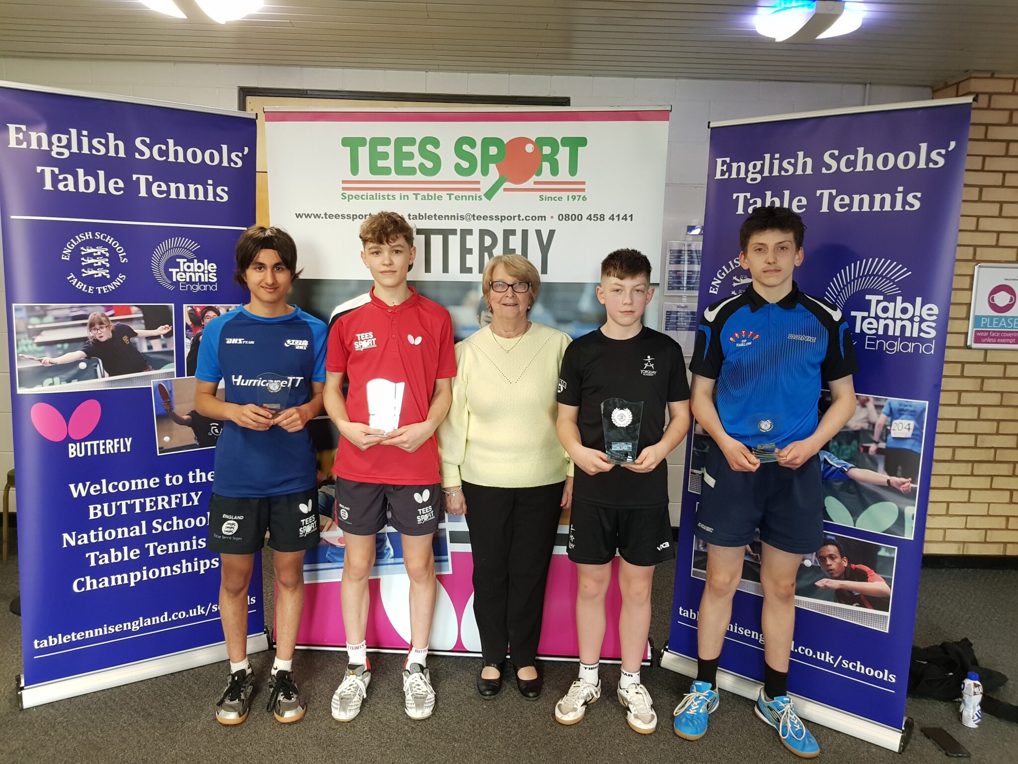 First schools champions for three years are crowned - Table Tennis England