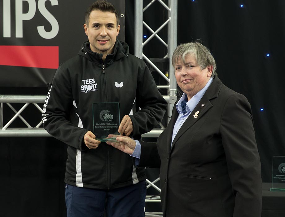 OBE for Karen Tonge in Queen's Birthday Honours - Table Tennis England