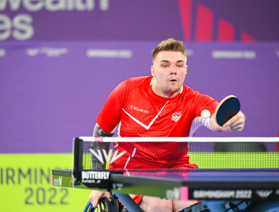 Today at the Commonwealth Games - Table Tennis England