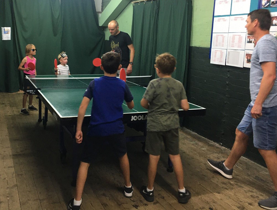 Club's marathon effort to keep its venue running - Table Tennis England