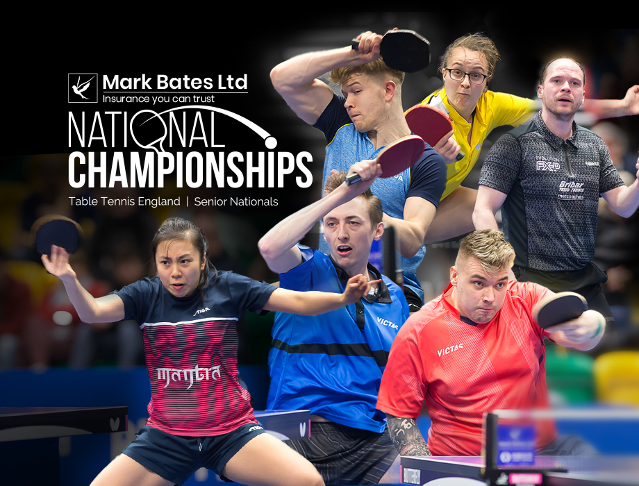 Mark Bates Ltd Senior National Championships - Table Tennis England