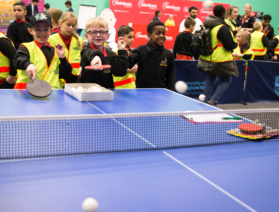 Youngsters inspired by a Nationals experience - Table Tennis England