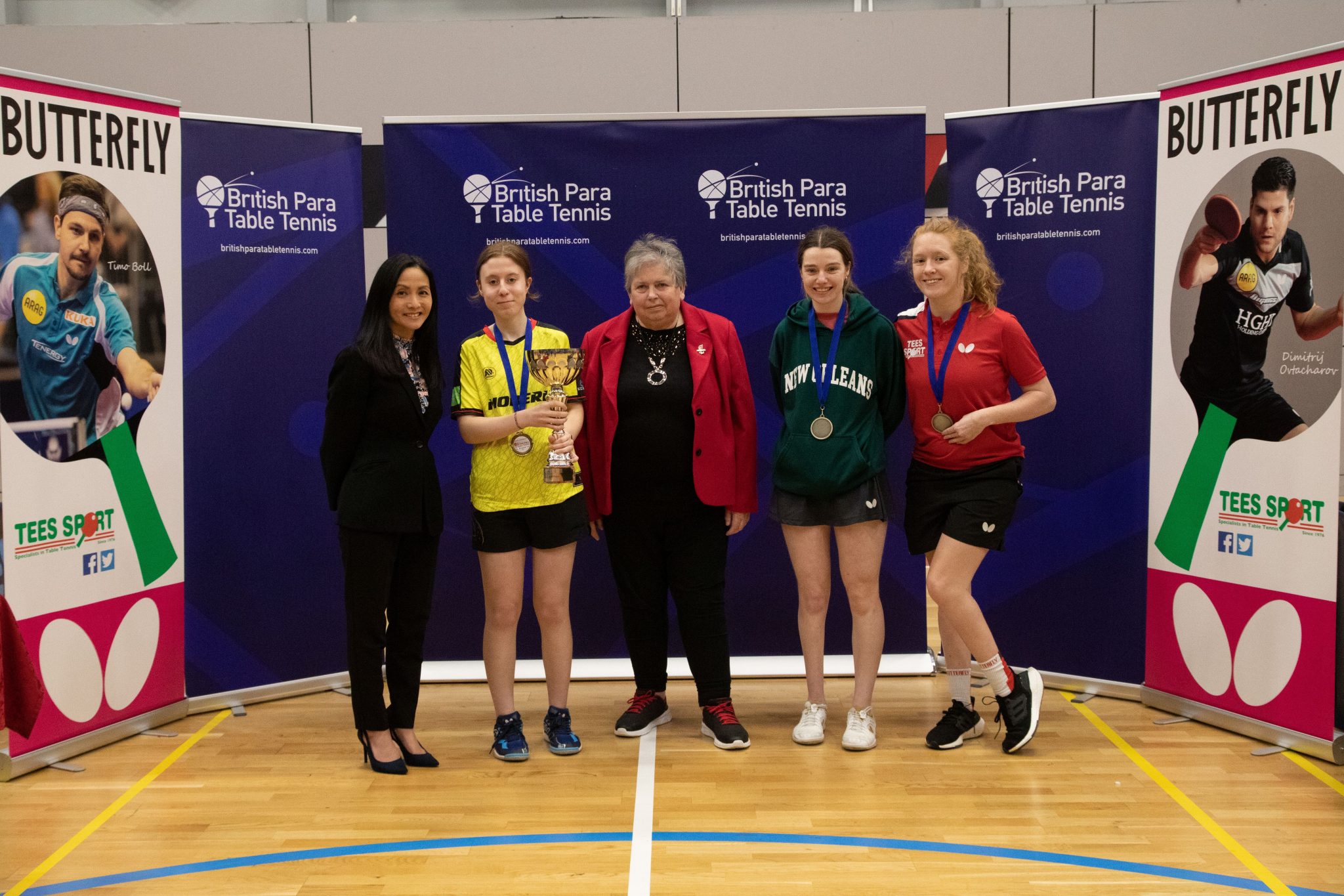 Hunter-Spivey and Stacey retain national titles - Table Tennis England