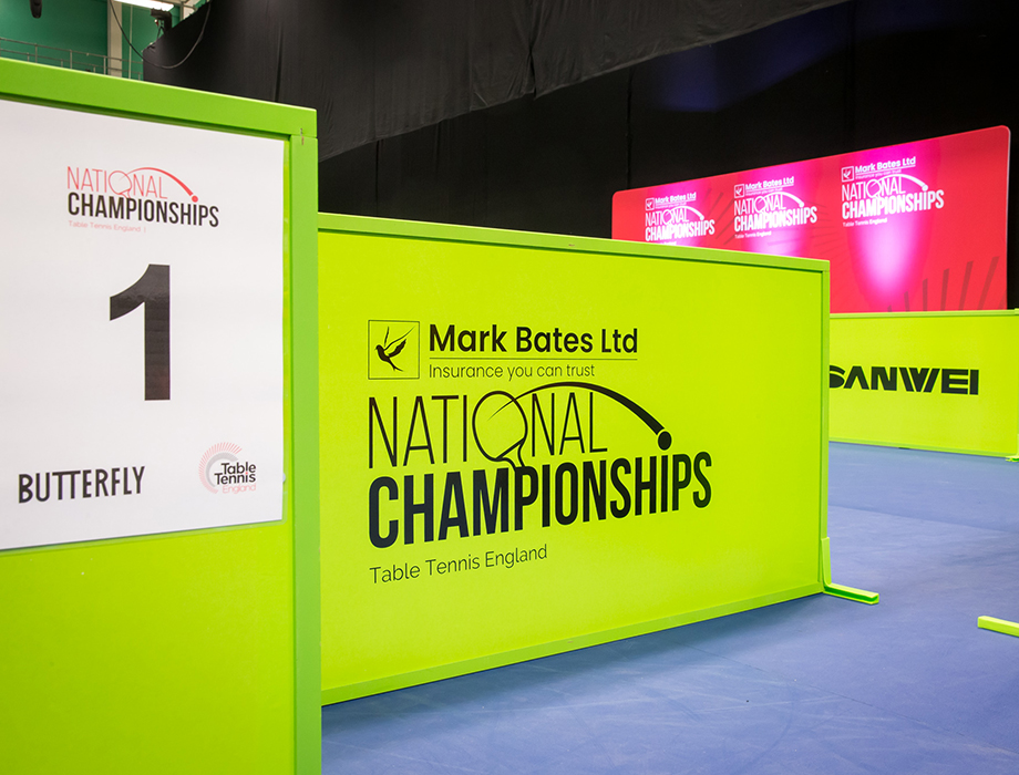 Draws revealed for Mark Bates Ltd Cadet, U17 & Junior Nationals - Table ...
