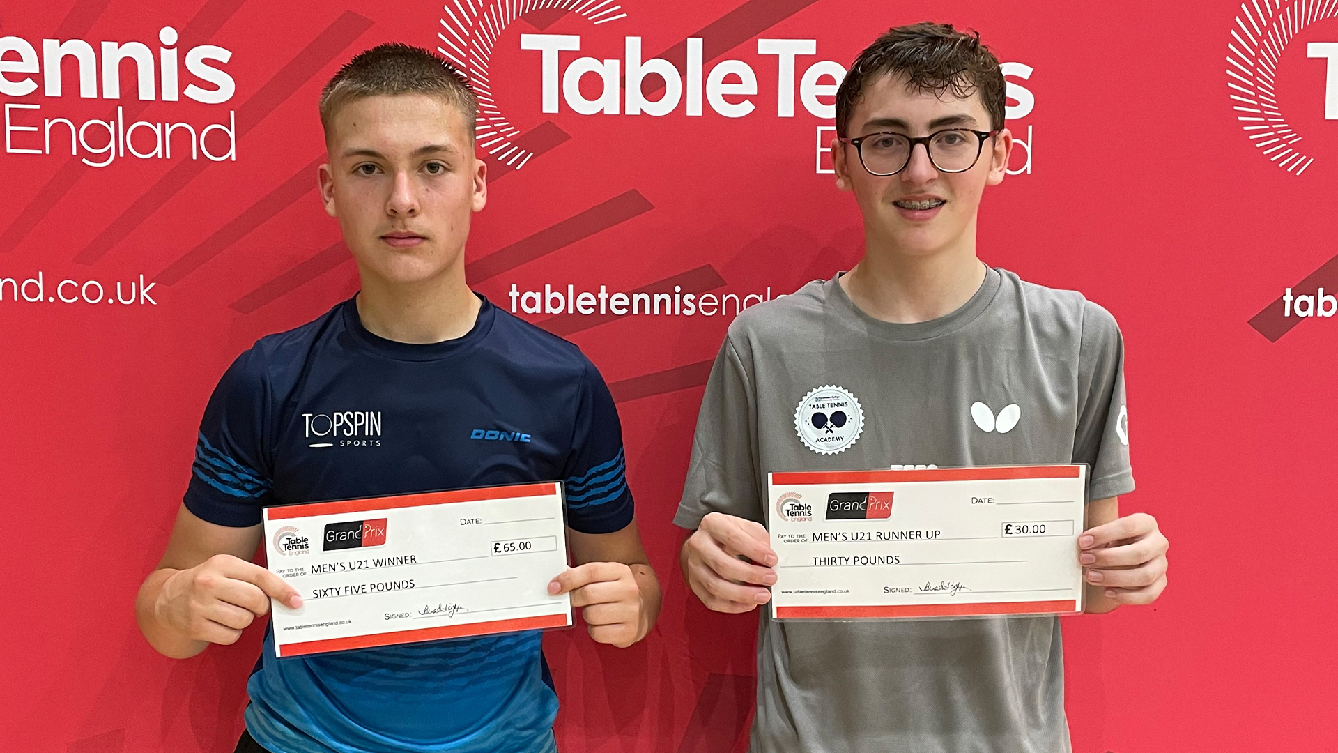 Top men's seeds sent packing in Crawley Grand Prix - Table Tennis England
