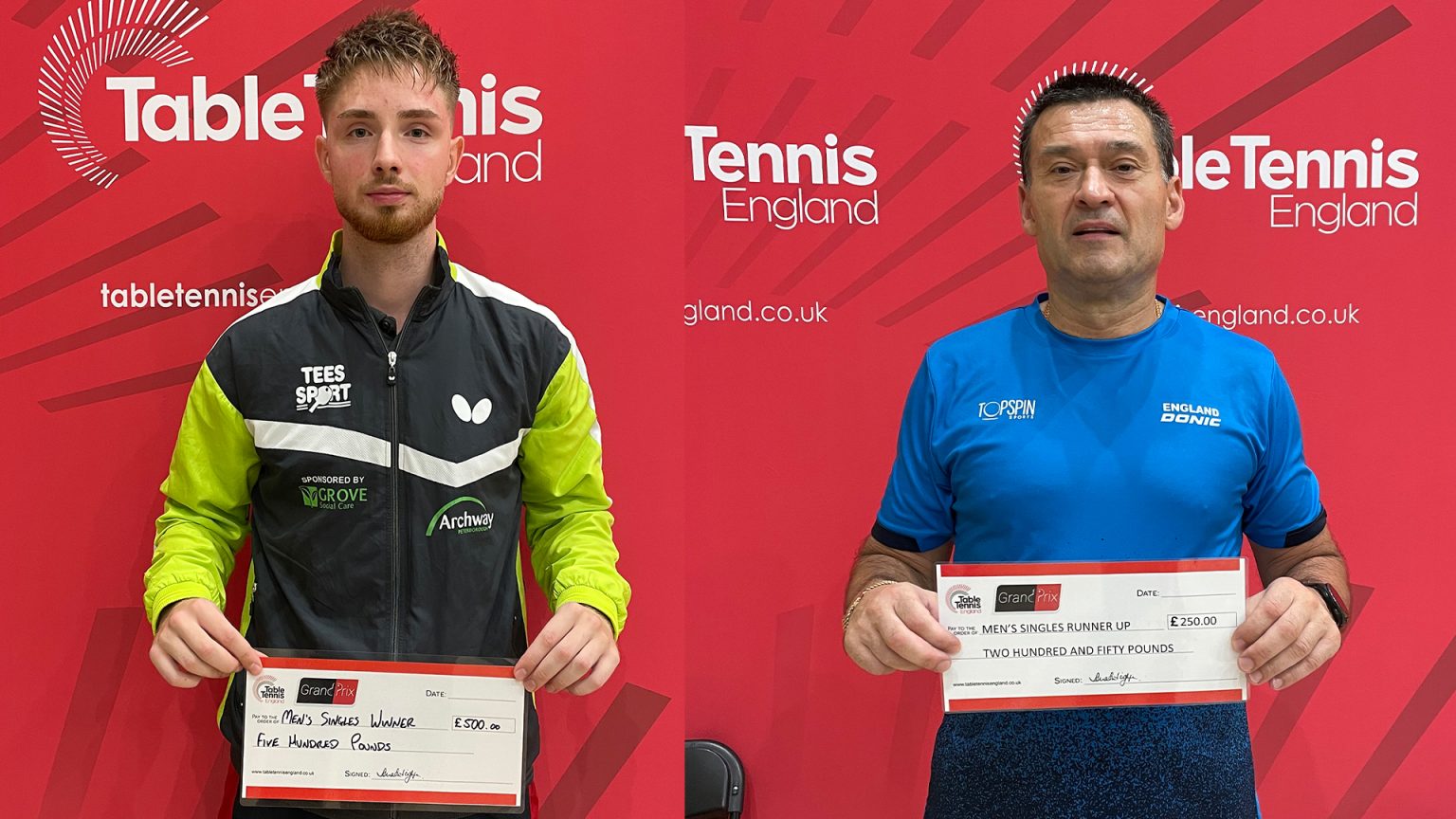 Top men's seeds sent packing in Crawley Grand Prix - Table Tennis England
