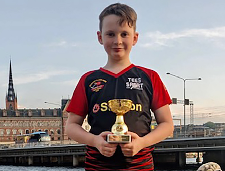 Swedish success for nine-year-old Thomas - Croydon Table Tennis League