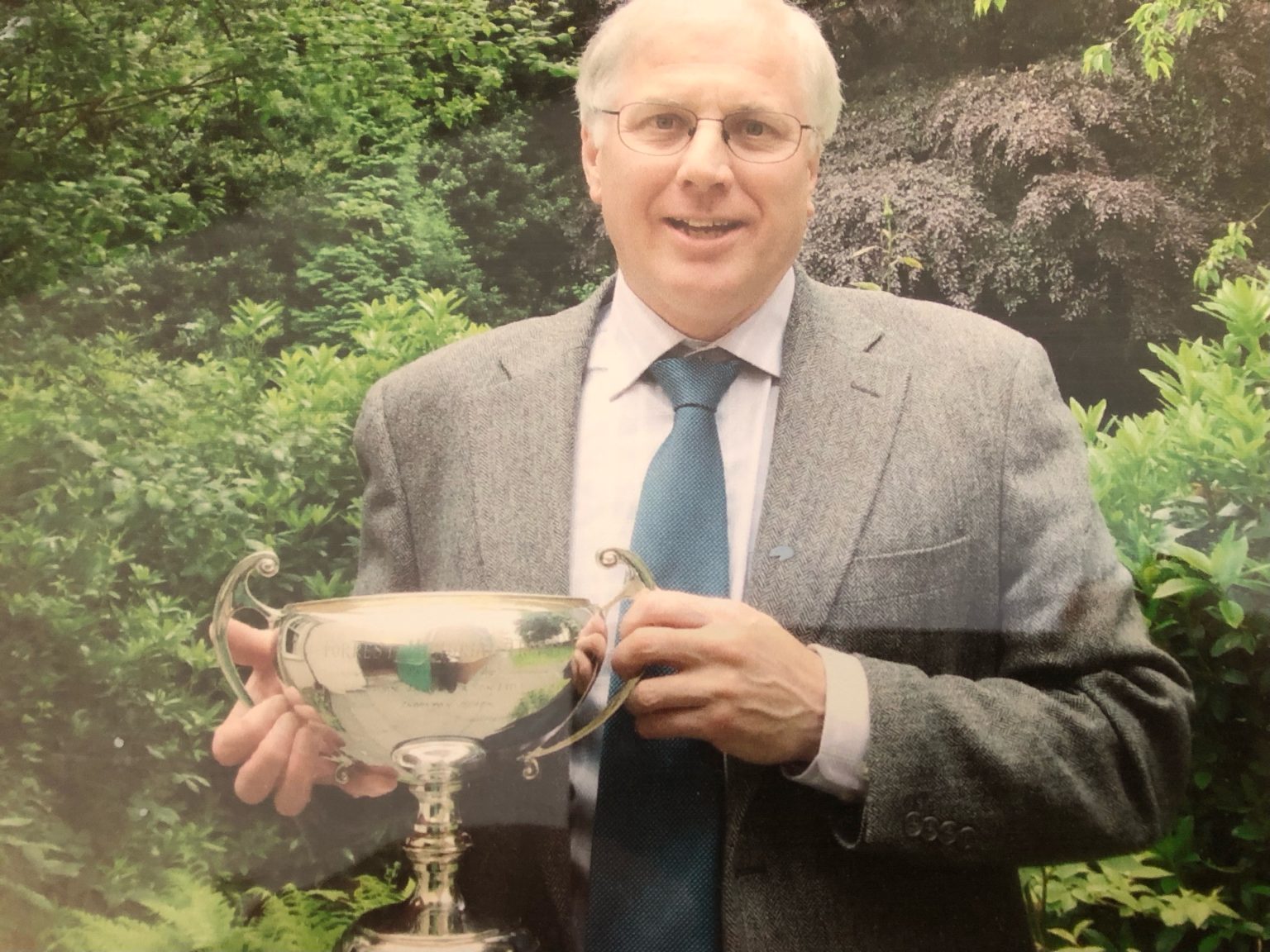 Ron's really going the extra mile(s) for prostate cancer research ...