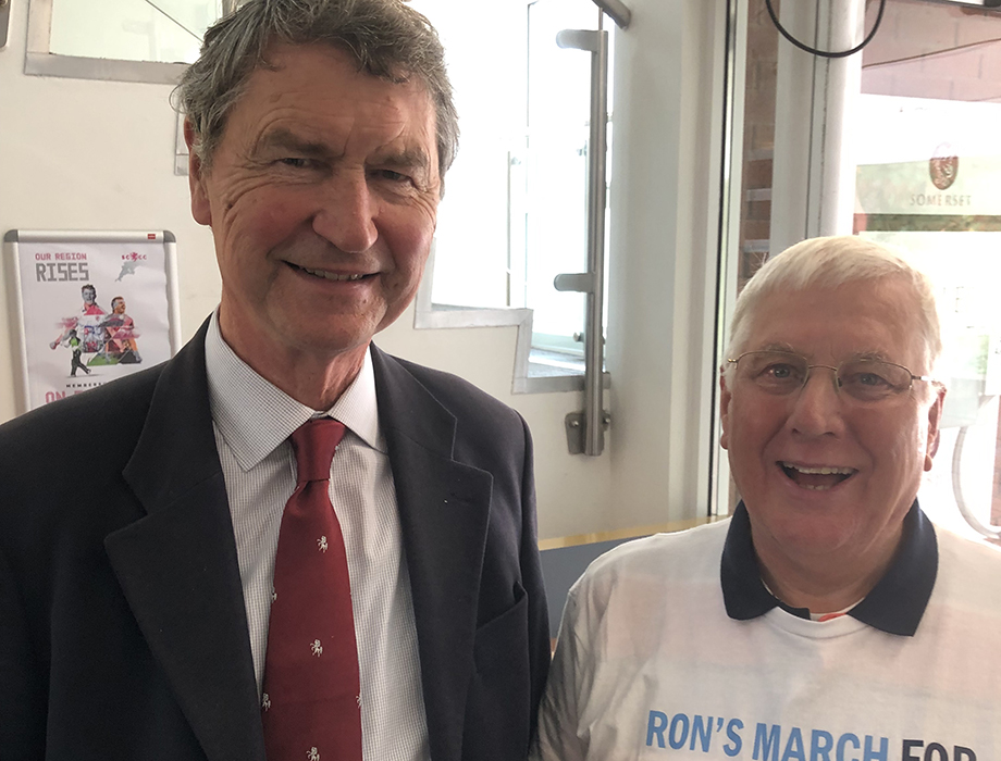 Ron’s really going the extra mile(s) for prostate cancer research ...