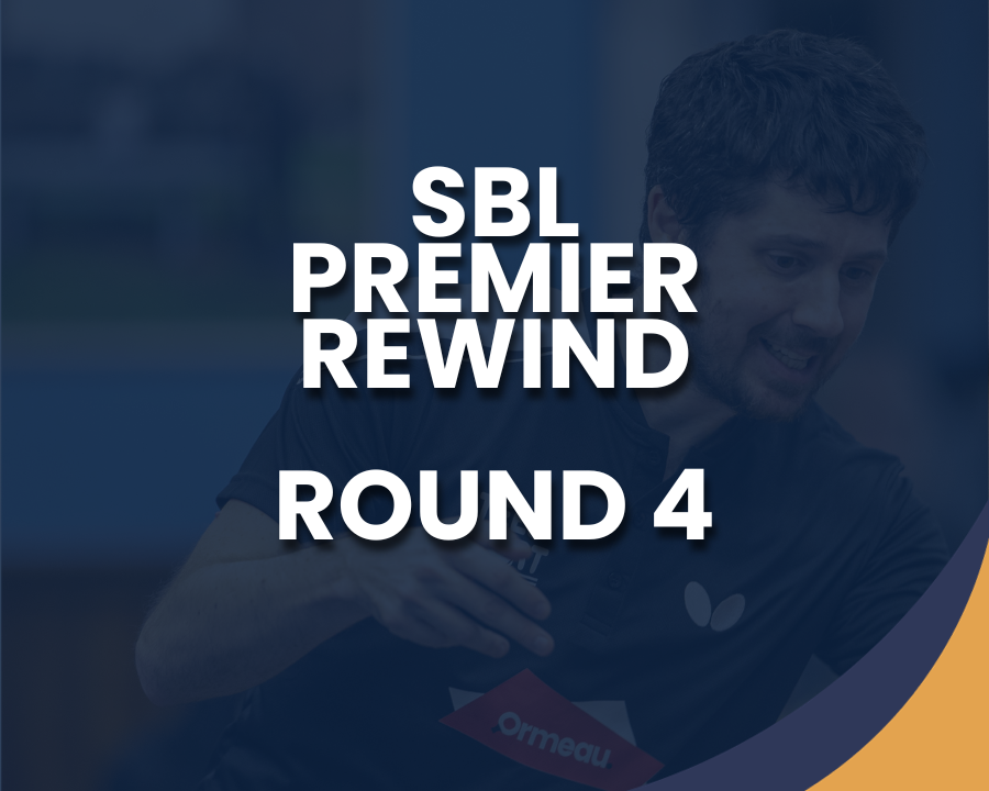Rewind the pick of the SBL Premier Division action! - Table Tennis England