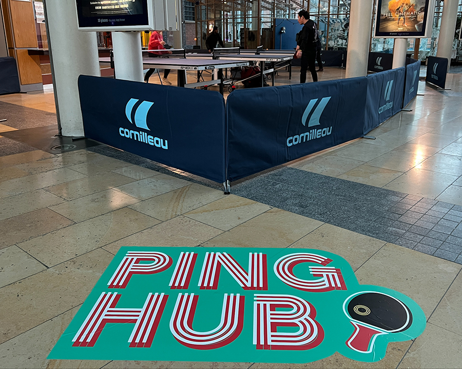 Vibrant Ping! Hub kick-starts legacy of WTT Feeder Manchester - Royal ...