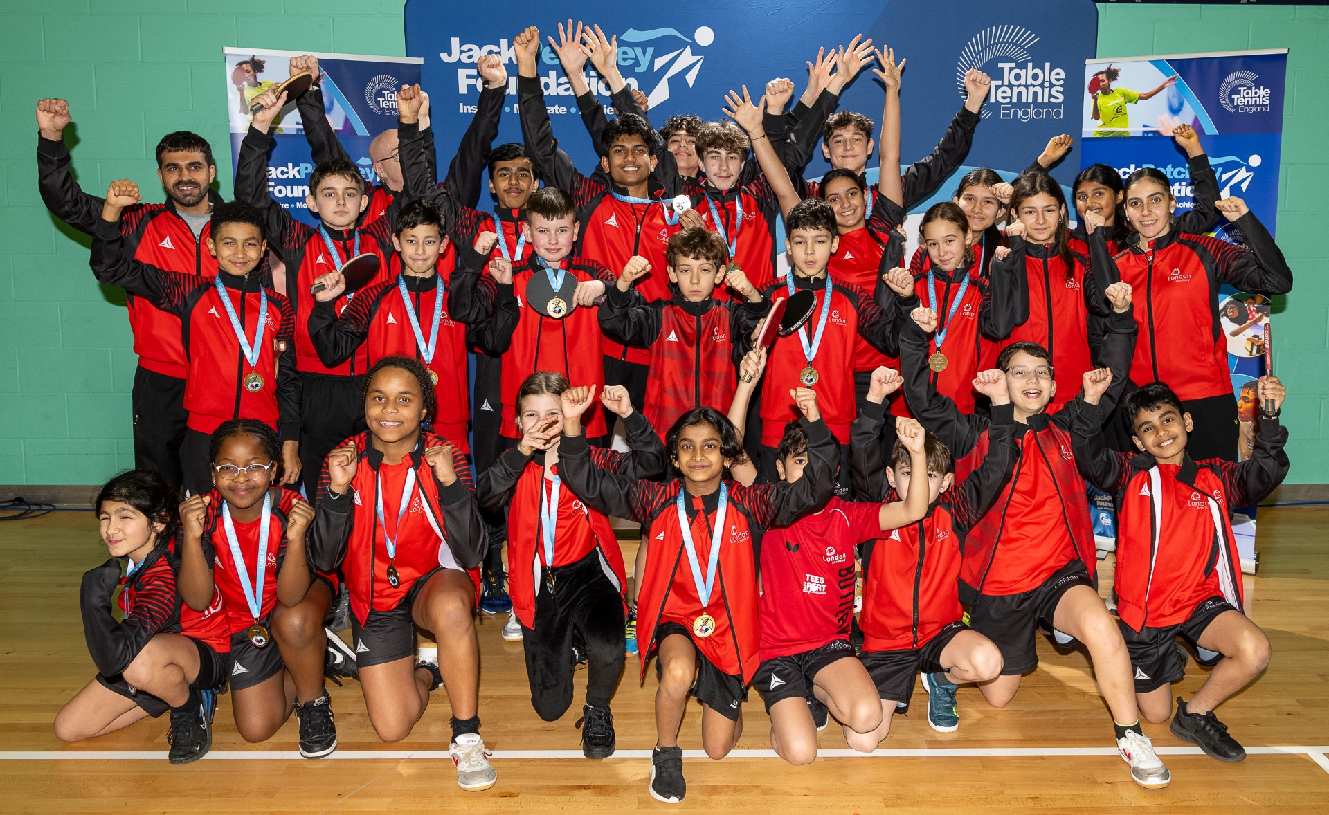 London Academy claim five titles at Jack Petchey team finals - Table ...