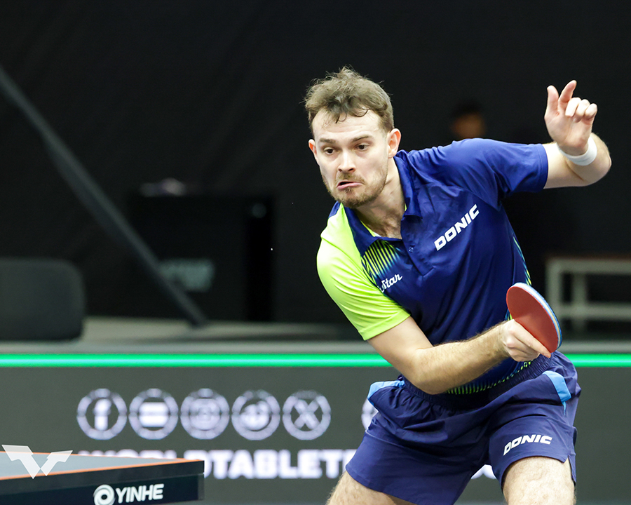 Walker and Drinkhall go out in Doha - Table Tennis England