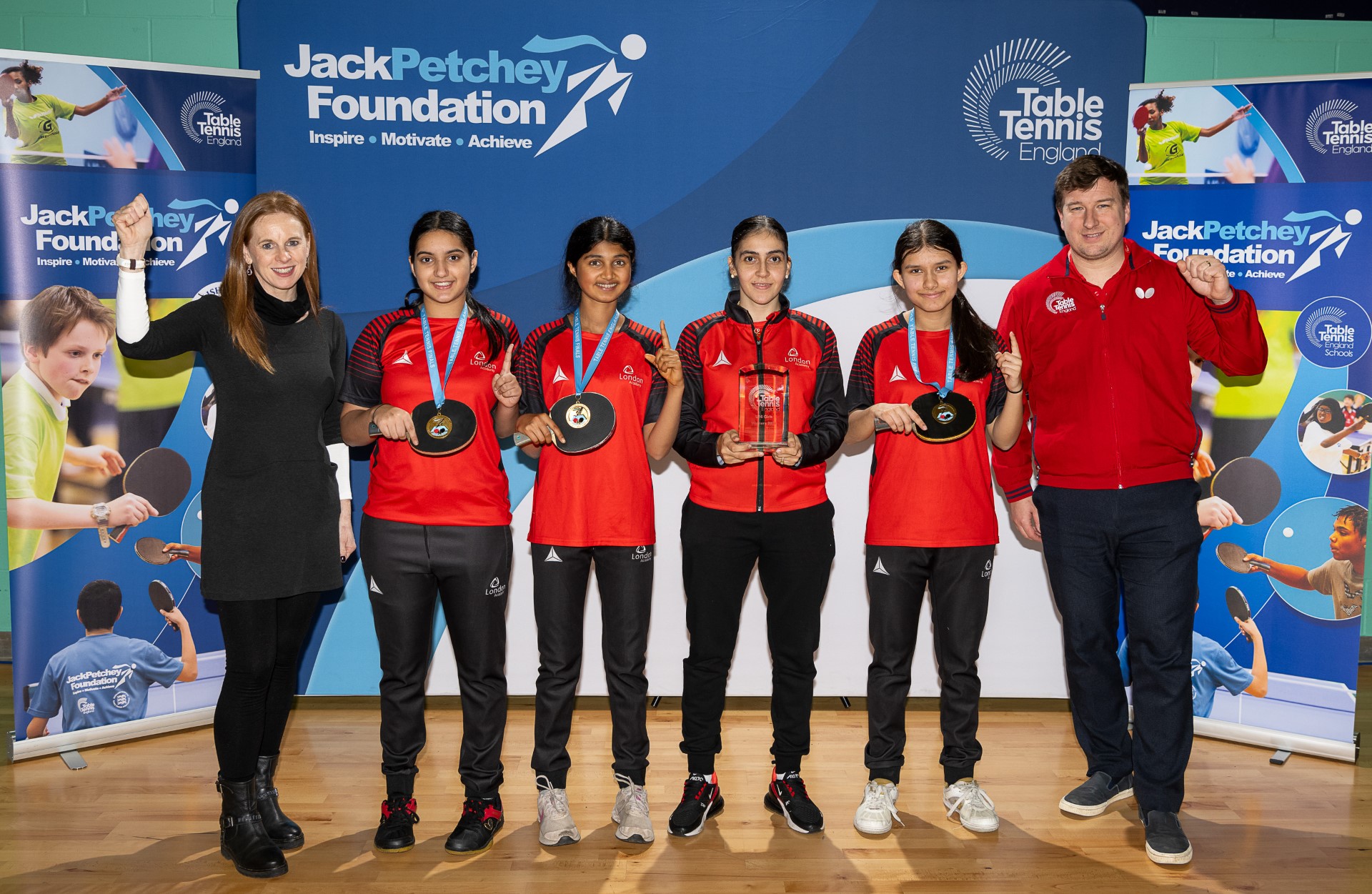 London Academy claim five titles at Jack Petchey team finals - Table ...