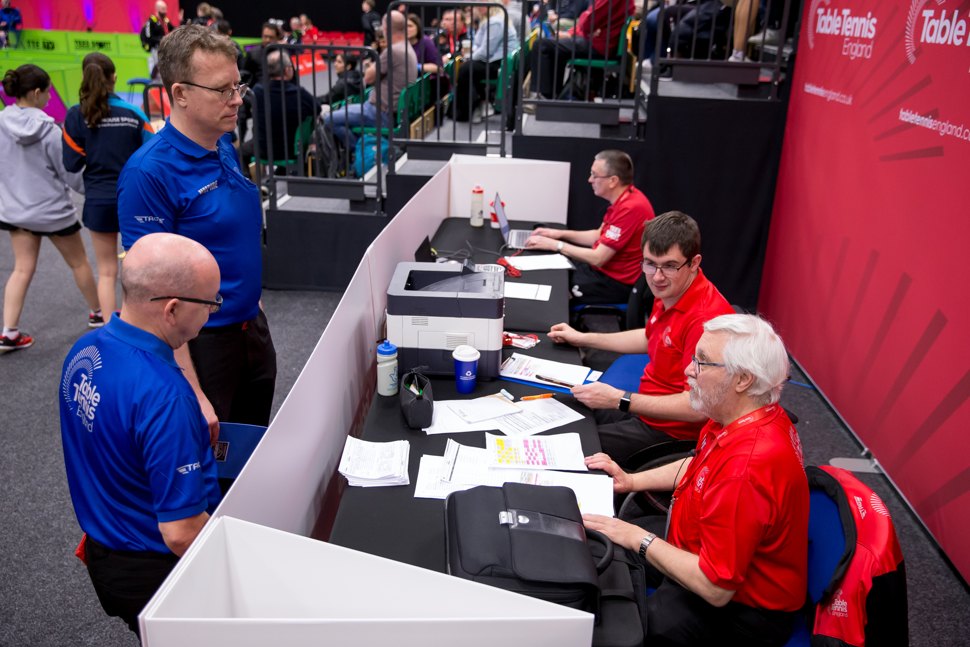 Dan and Matt make the grade as National Referees - Table Tennis England