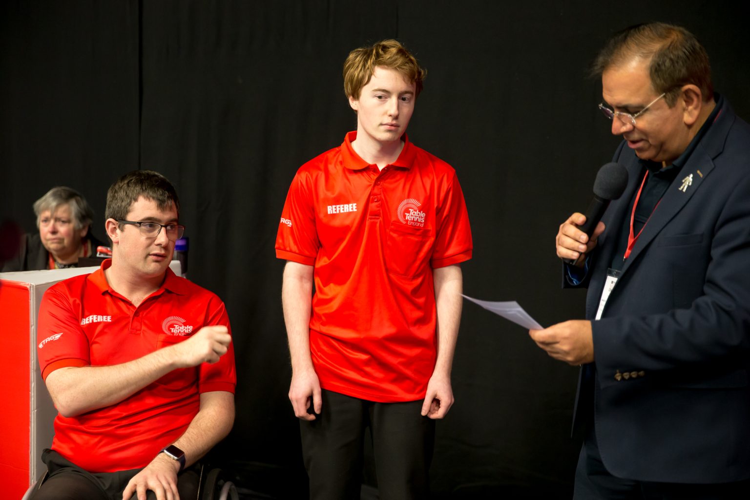 Dan and Matt make the grade as National Referees - Table Tennis England
