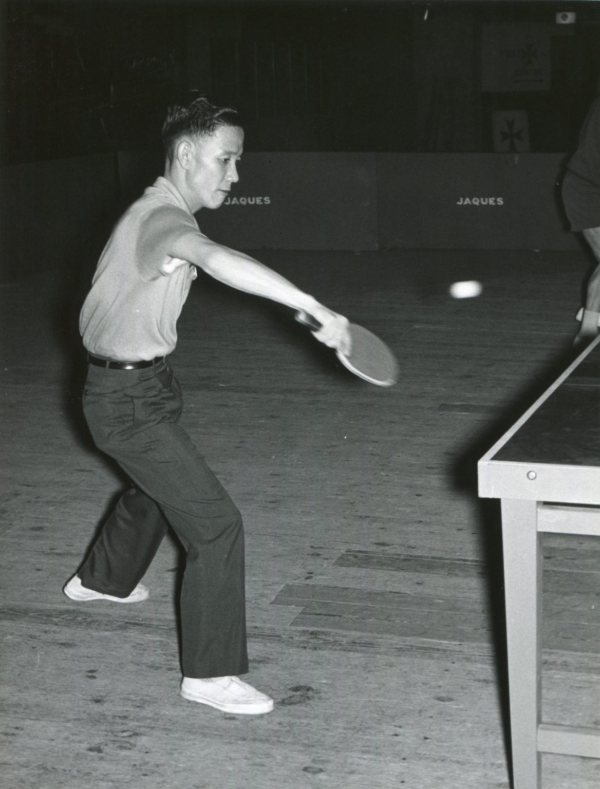 World-class memorabilia of pioneering umpire Dennis - Table Tennis England