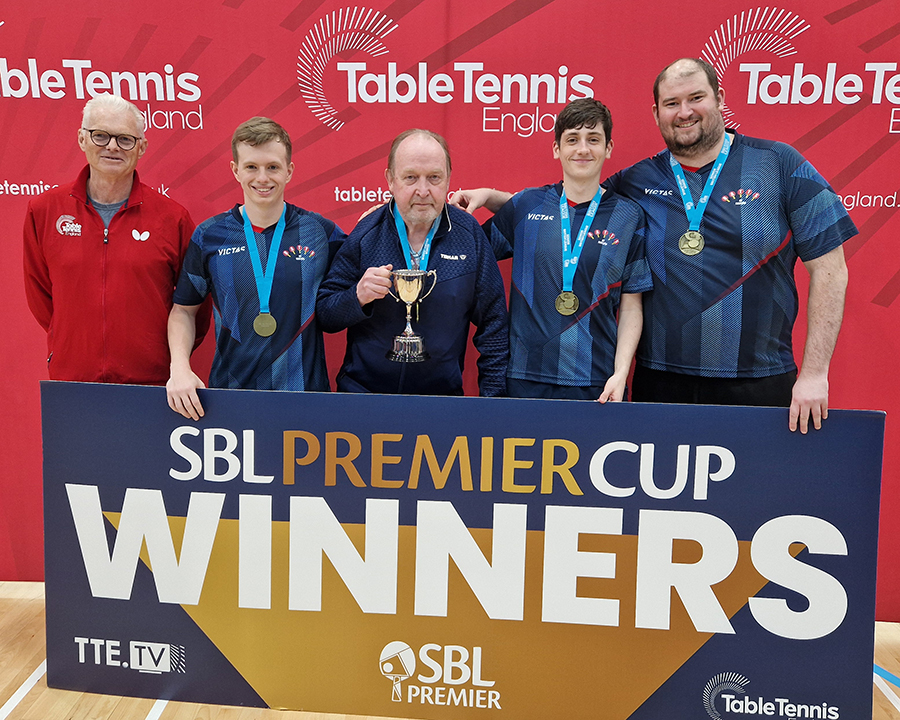 Brilliant BATTS retain SBL Premier Cup - Table Tennis England