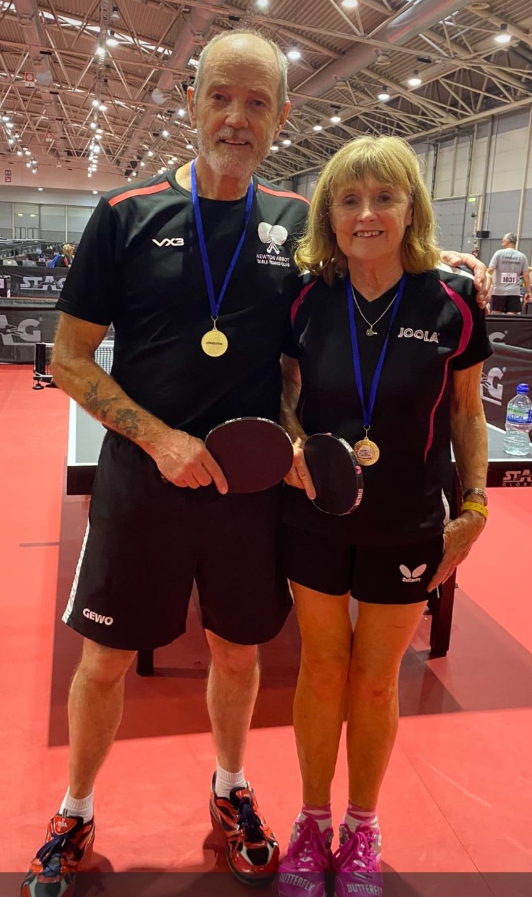 World gold for England's Ray, Betty and Simon! - Table Tennis England