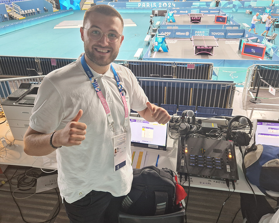 Fraser Riley's unforgettable Paralympics experience - Table Tennis England