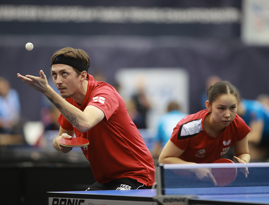 Liam & Anna Euros medal bid ends in quarter-finals - Table Tennis England