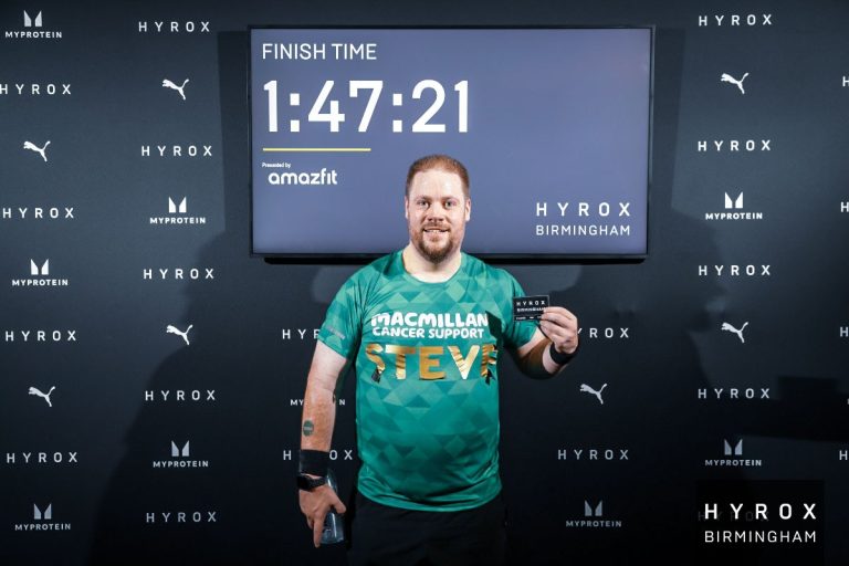 Steve's heroic HYROX challenge - Table Tennis England