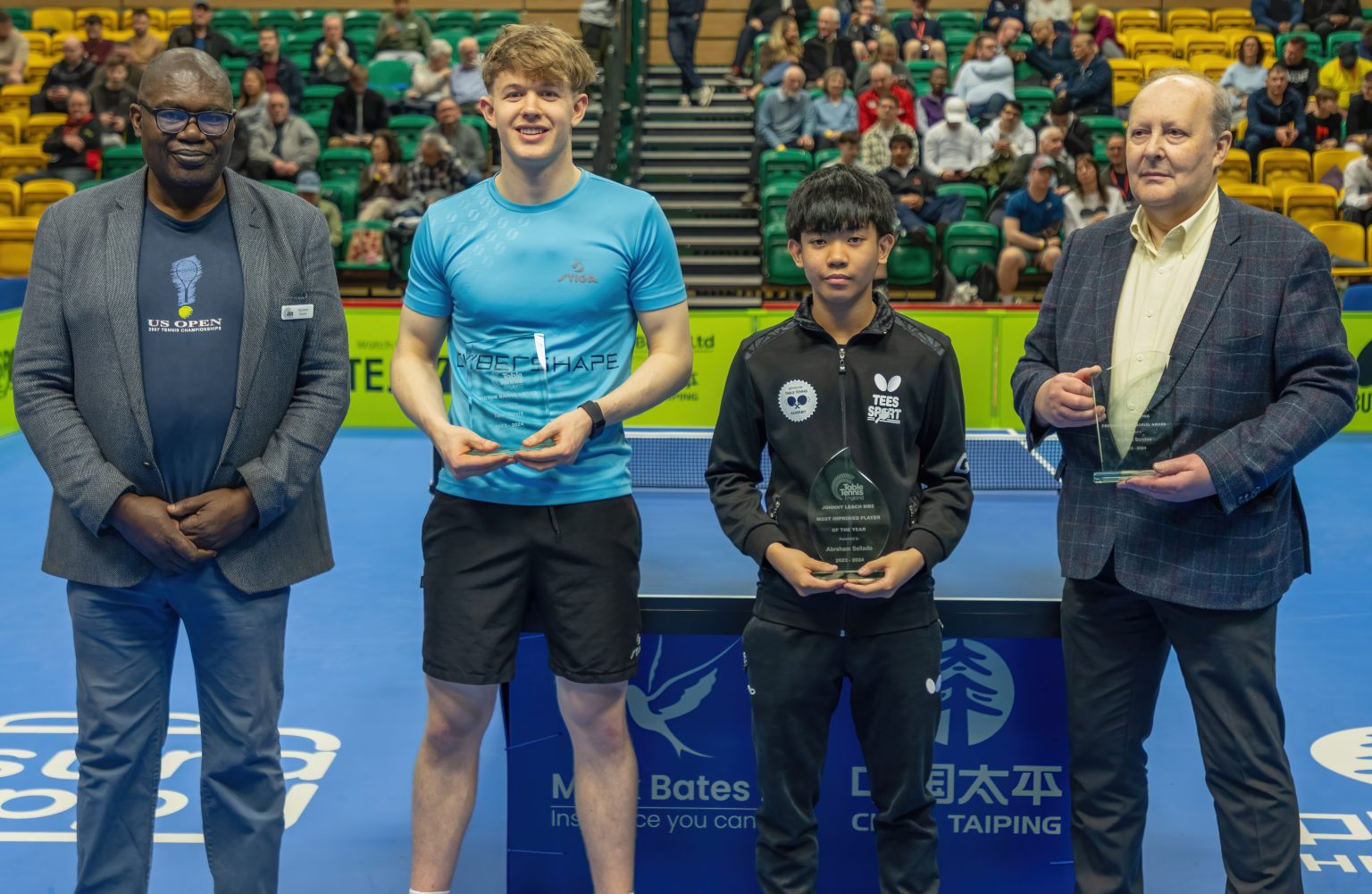 Honourees receive their awards at Mark Bates Ltd Nationals - Table ...