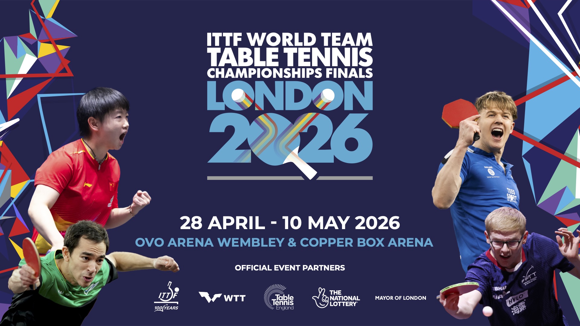 London 2026 - Table Tennis England