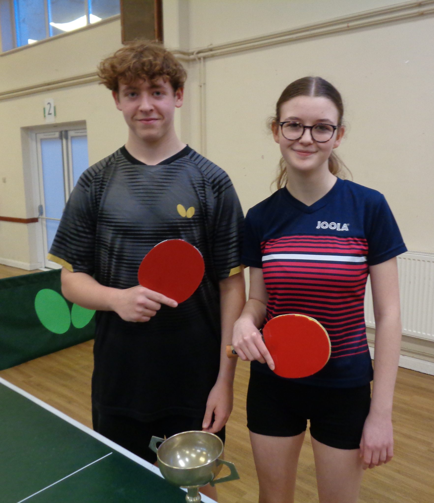 Clacton & Dist : Joe wins battle of young guns - Table Tennis England